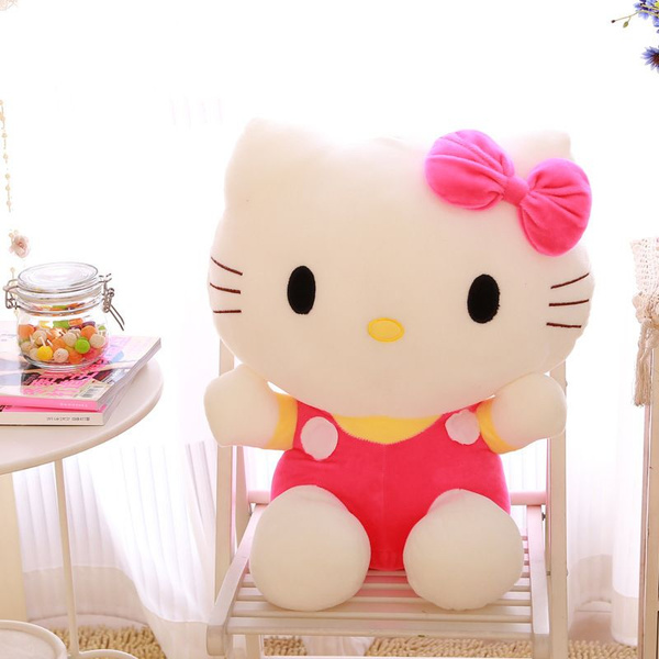 Милая плюшевая кукла Hello Kitty 20 см купить на Ozon по низкой цене