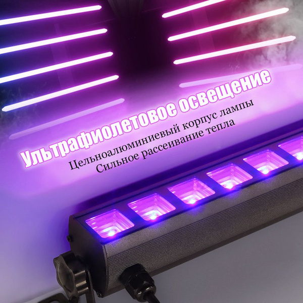 Ультрафиолетовый фиолетовый светодиодный прожектор/амбициозный свет для ...