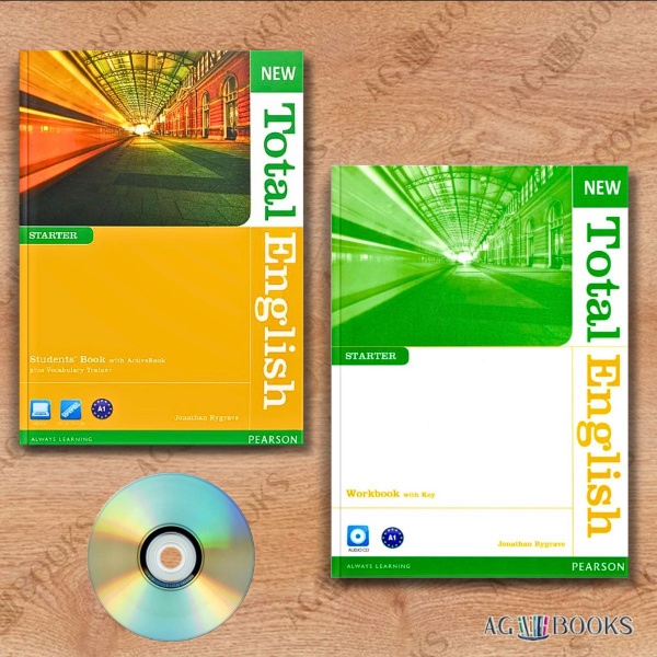 New Total English Starter Student's Book + Workbook +СD - купить с ...
