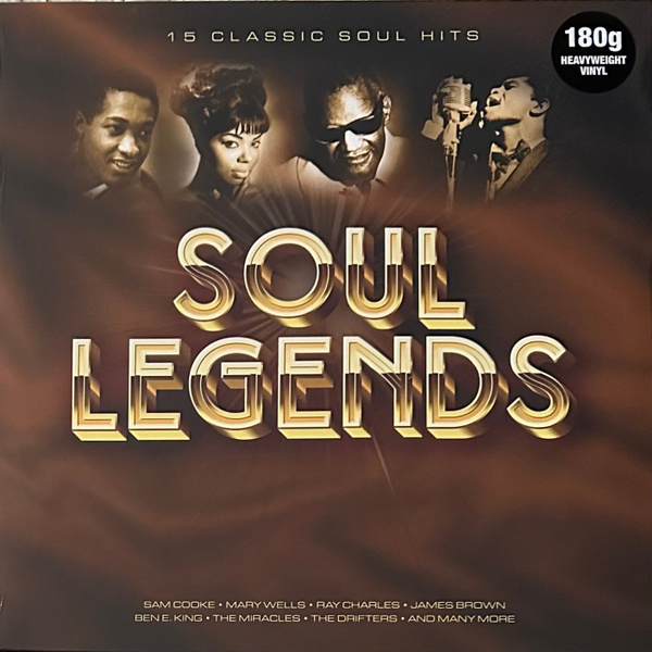 Виниловая пластинка Сборник Soul Legends 15 Classic Soul Hits (Европа ...
