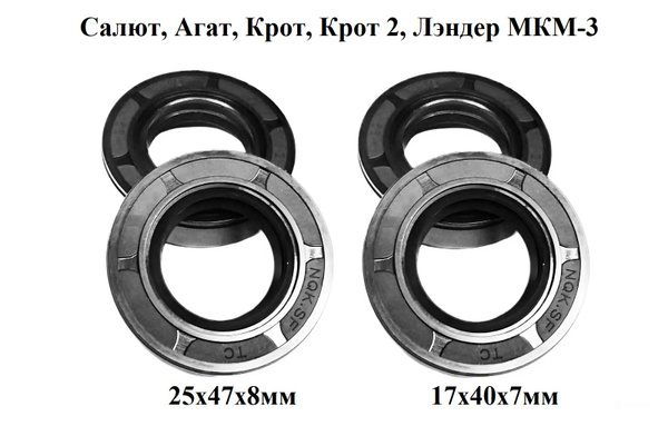 Ремкомплект редуктора мотоблока Салют, Агат, культиваторов Крот, Lander MKM 3. купить на OZON по ...