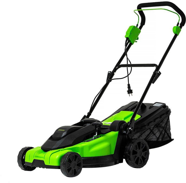 Газонокосилка электрическая Greenworks LM2000, 2 кВт, 43 см (2515707 ...
