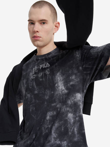 Футболка Fila, размер 56, 58, цвет черный, 100% Хлопок - купить по выгодной цене в интернет ...