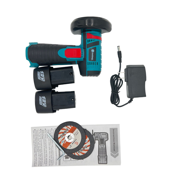 JUNLONG Болгарка аккумуляторная мини ушм / Угловая шлифовальная машина 19500 об/мин,Набор ...