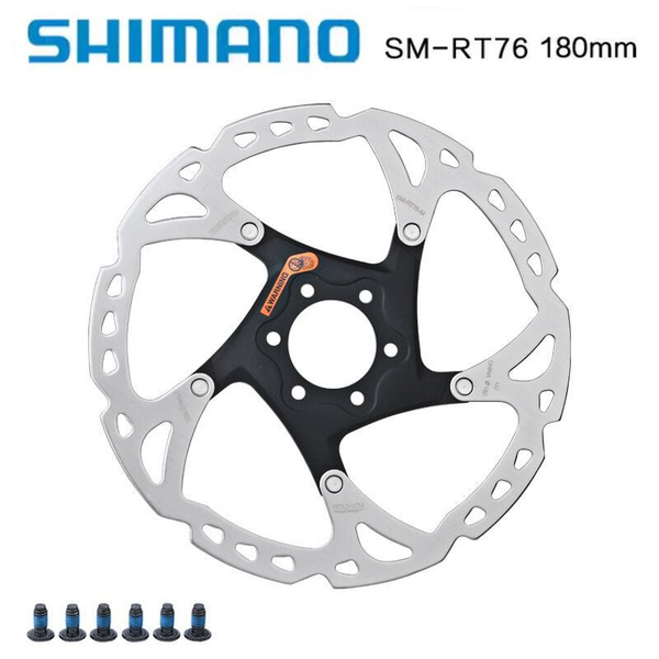 Ротор тормозной диск Shimano SM-RT76 180 мм, 6 болтов - купить с ...