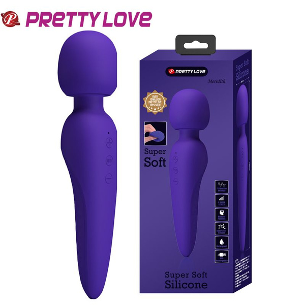 Baile Pretty Love Вибратор Meredith, фиолетовый (21.5 х 5 см) - купить ...