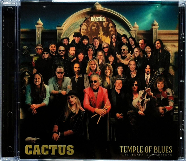 CD Cactus "Temple of Blues: Influences and Friends" диск 2024 Blues ...