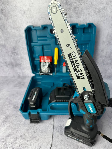 Makita пила аккумуляторная цепная мини садовая 200 мм 24V сучкорез ...
