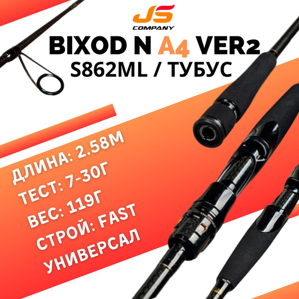 Спиннинг JS COMPANY BIXOD N A4 ver.2, от 7 гр купить по выгодным ценам в интернет-магазине OZON ...