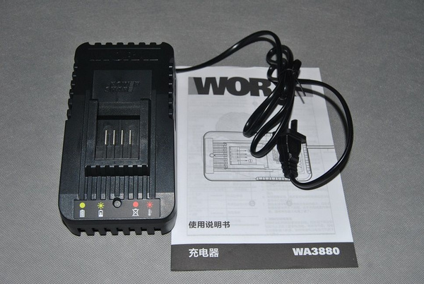 20 - вольтная литиевая батарея WORX WA3553 WA3551 оригинальное зарядное ...