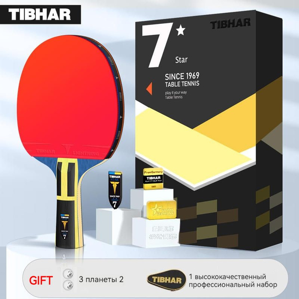 Tibhar Ракетка для настольного тенниса купить на OZON по низкой цене (1662355263)