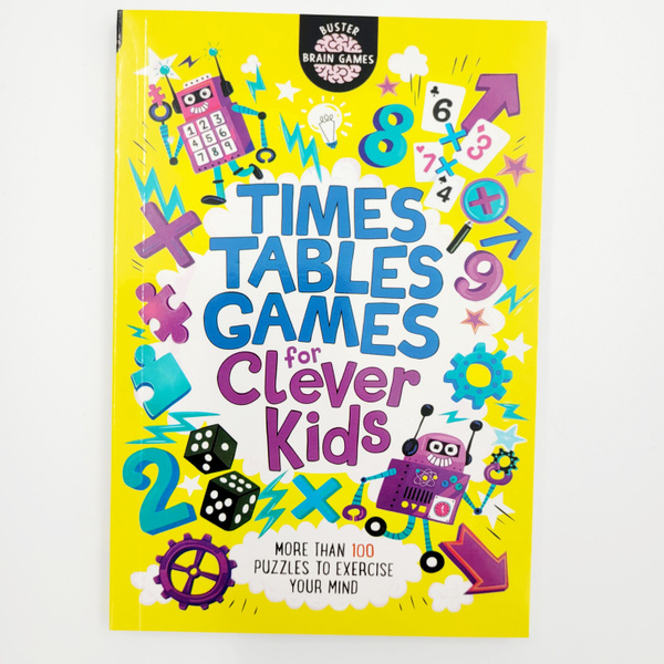 Times Tables Games for Clever Kids. Книга для умных детей на английском ...