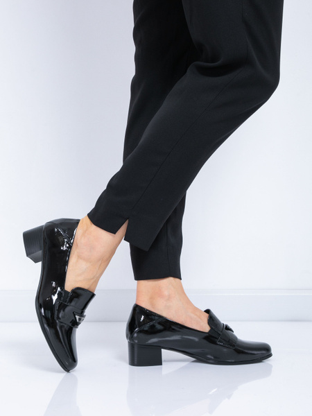 Туфли Женский Ascalini Кожа натуральная лакированная, размер 39 Стандартный средний (до 9 см) 9 ...