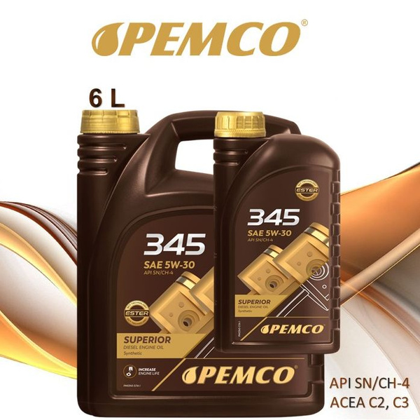 Масло моторное PEMCO 5W-30 Синтетическое - купить в интернет-магазине ...