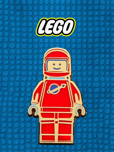 Значок Человечек - Астронавт из мультфильма Lego ЛЕГО Фильм - купить с ...