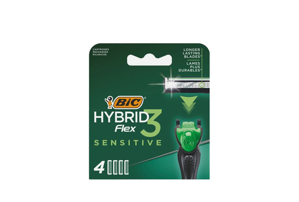 сменная кассеты BIC Hybrid 3 Flex - купить с доставкой по выгодным ...