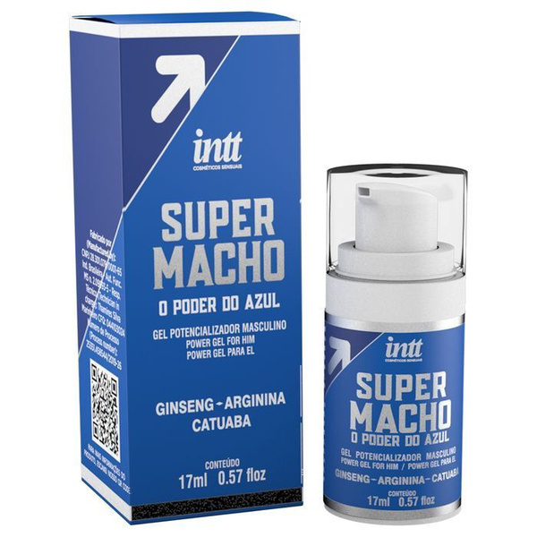 Мужской гель для усиления ощущений и эрекции SUPER MACHO, 17 мл ...