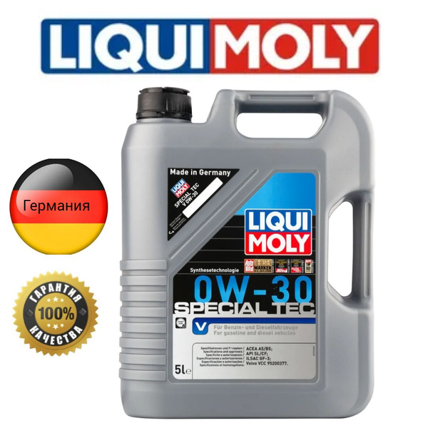 Характеристики Liquid liqui moly 0W-30 Масло моторное, НС-синтетическое ...