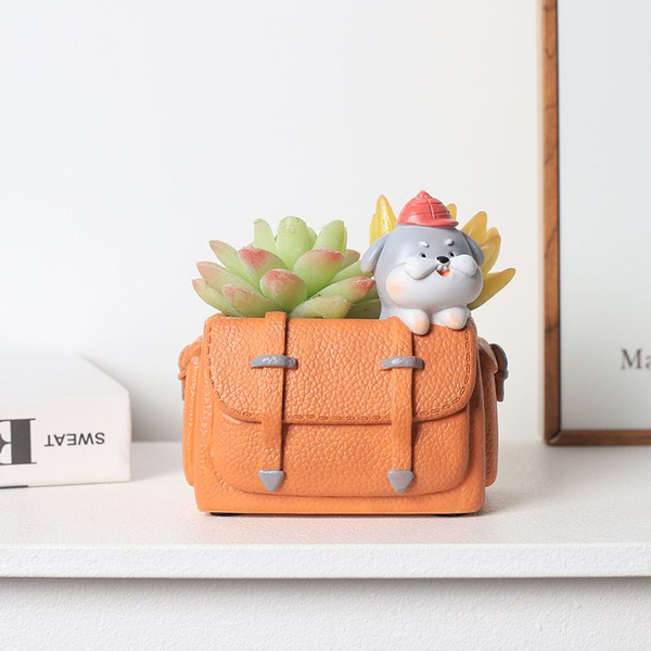 Roogo Горшок для цветов, 10 см х 7 см х 10.5 см, 0.74 л, 1 шт купить на ...