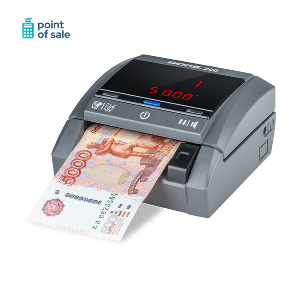 Детектор банкнот DORS 200 RUB - купить с доставкой по выгодным ценам в интернет-магазине OZON ...