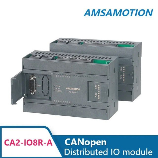 Промышленный аналоговый модуль ввода-вывода AMSAMOTION CANopen Bus Remote Distributed IO Module ...