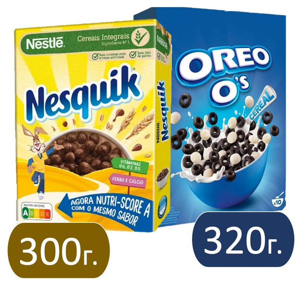 Готовый завтрак Nesquik & Oreo Cereal, 620 г - купить с доставкой по ...