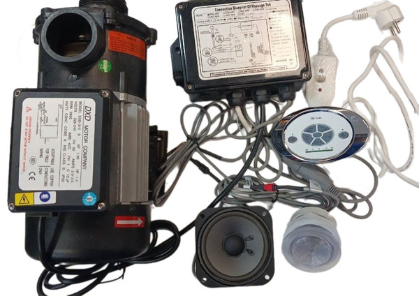 Насос для ванны DXD Motor DXD-310 B Company в комплекте блок питания ...