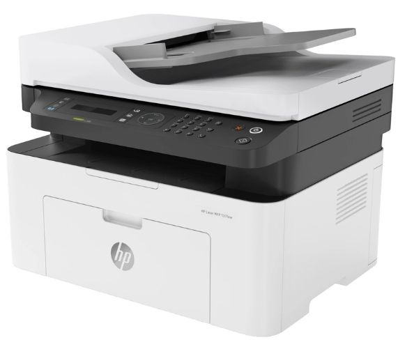 МФУ HP Laser MFP 137fnw белое (4ZB84A) купить по низкой цене в интернет ...
