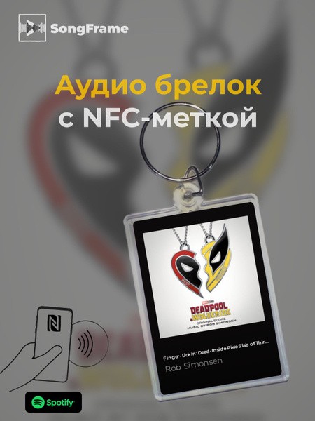 Характеристики Брелок Spotify с NFC Трек: Rob Simonsen - Finger-Lickin ...