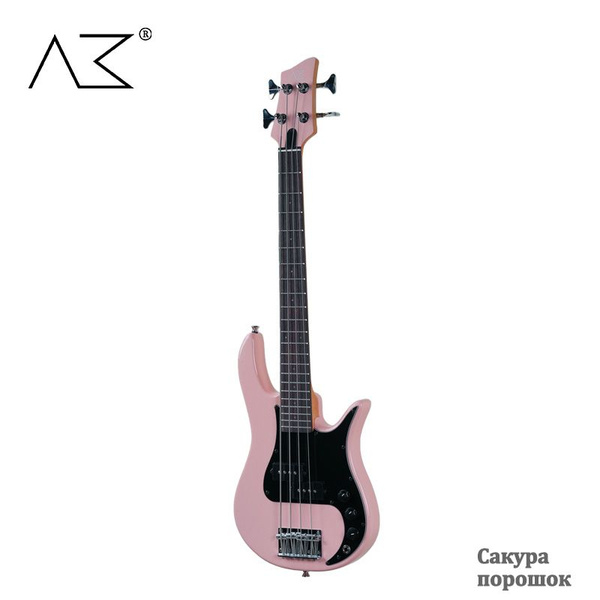 Бас-гитара AKAMA Mini Groove электрическая, 4 струны, с чехлом для ...
