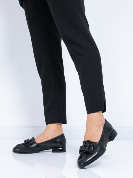 Туфли Женский Ascalini Натуральная кожа, размер 38 Стандартный низкий (до 4 см) 9 Россия купить ...