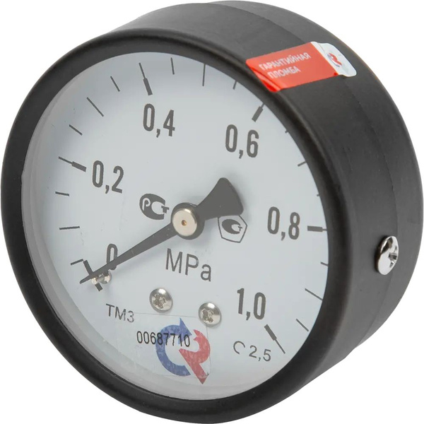 Манометр, 1/4 дюйма, диаметр 6,3 см, для дома купить на OZON по низкой ...