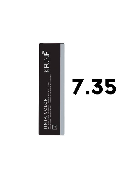 Keune Tinta Color 7.35 - Стойкая краска для волос средний шоколадный ...