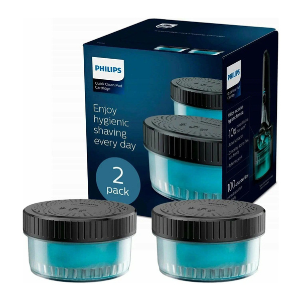Чистящие картриджи Philips Quick Clean Pod CC12/50, 2 шт купить на OZON ...