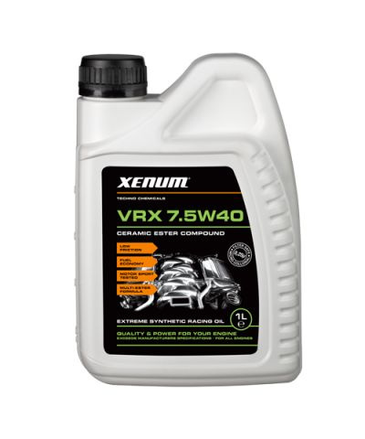 Масло моторное Xenum VRX Синтетическое с микрокерамикой и эстерами 7.5W-40 Синтетическое 1 л ...