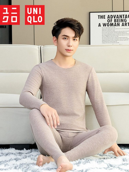 Комплект термобелья Uniqlo 52 - купить по выгодной цене в интернет-магазине OZON (1724304738)