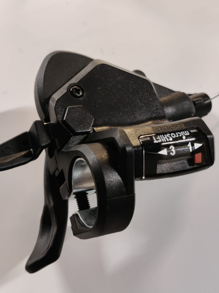 Шифтер / манетка лев., MICROSHIFT TS39-3, 3 ск, 1800 мм - купить с доставкой по выгодным ценам в ...