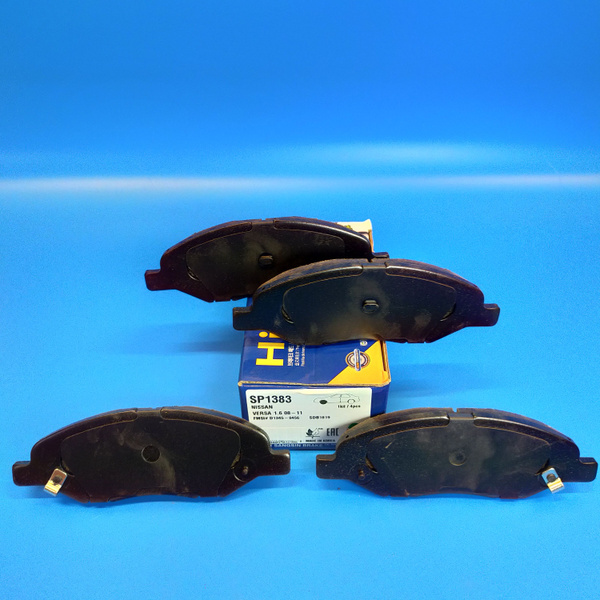 Колодки тормозные передние Nissan Micra (K12), Note (E11),(LADA VESTA ...