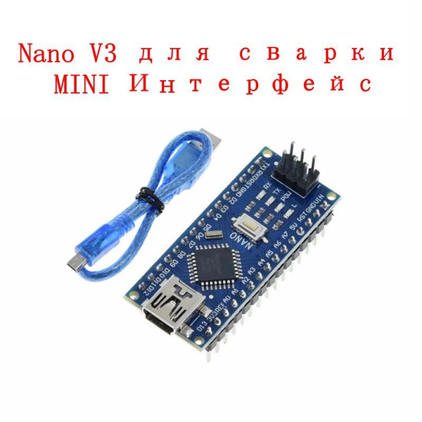 Arduino Nano V3 0 с кабелем на базе контроллера Atmega328 Ch340