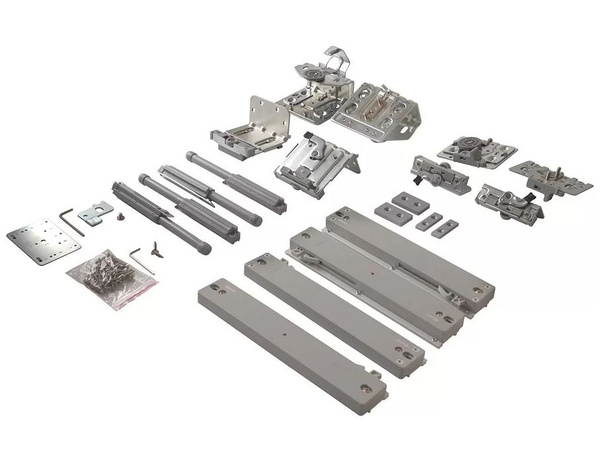 FM509 Комплект накладных роликов и доводчиков на 2 двери, FIRMAX ...