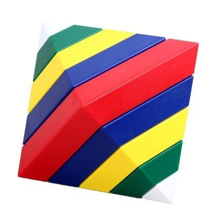 Строительные блоки в виде восьмигранной пирамиды, детские развивающие ...