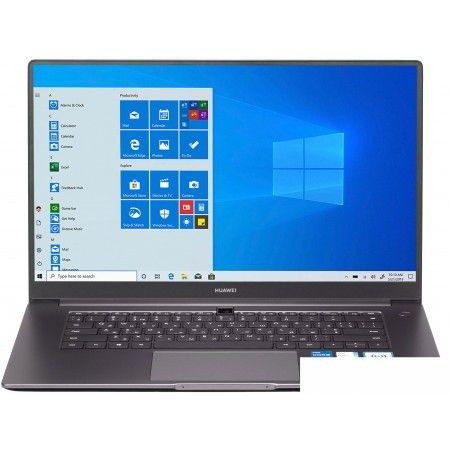 Ноутбук HUAWEI MateBook D 15 BODE-WFH9 53013PEW, серый купить по низкой ...