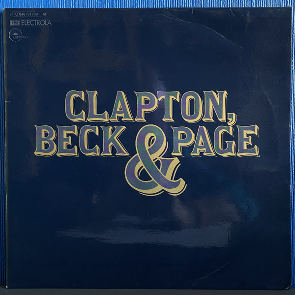 Clapton, Beck & Page. NM ПЕРВЫЙ ПРЕСС! 1973 LP Виниловая пластинка ...