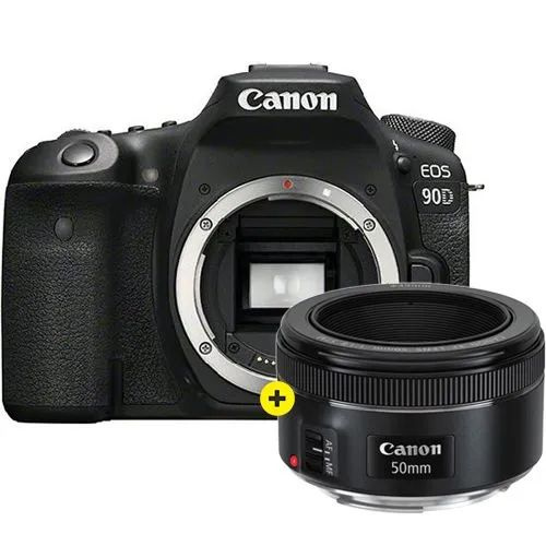 Зеркальный фотоаппарат Canon 90D kit EF-S 50mm STM - купить по низкой ...