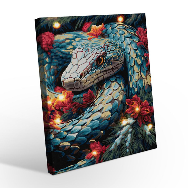 Картина по номерам с холстом на подрамнике "ФРЕЯ" PNB/PLDD-259 ( со светодиодами ) 50 х 40 см ...