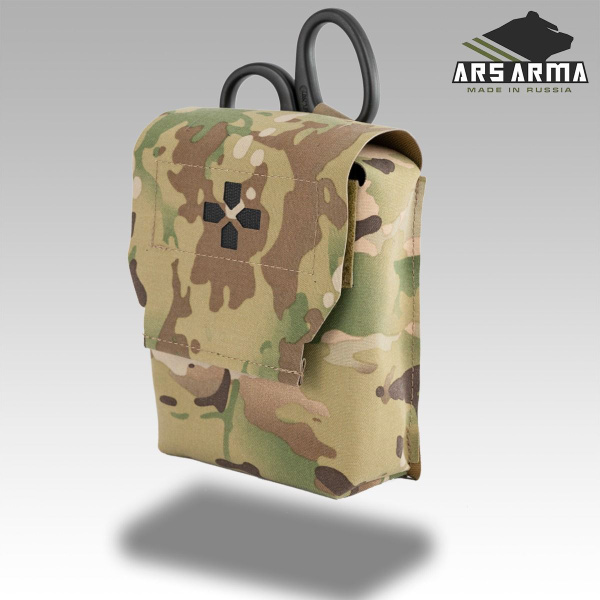 Подсумок Ars Arma Медицинский А-23 Кассета Средний LC светло-бежевый, коричневый купить c ...