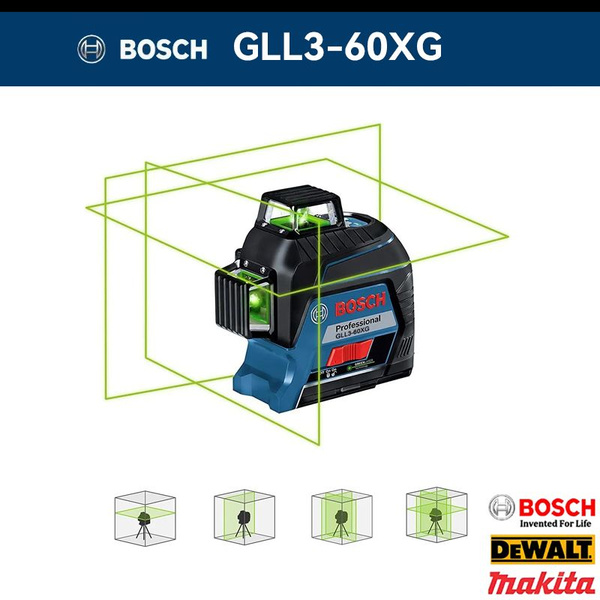 Bosch Лазерный уровень/нивелир Зеленыйлуч - купить с доставкой по ...