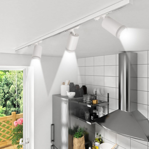 Трековый светильник Jazzway PTR 38 под лампу с цоколем GU10 - купить с доставкой по выгодным ...