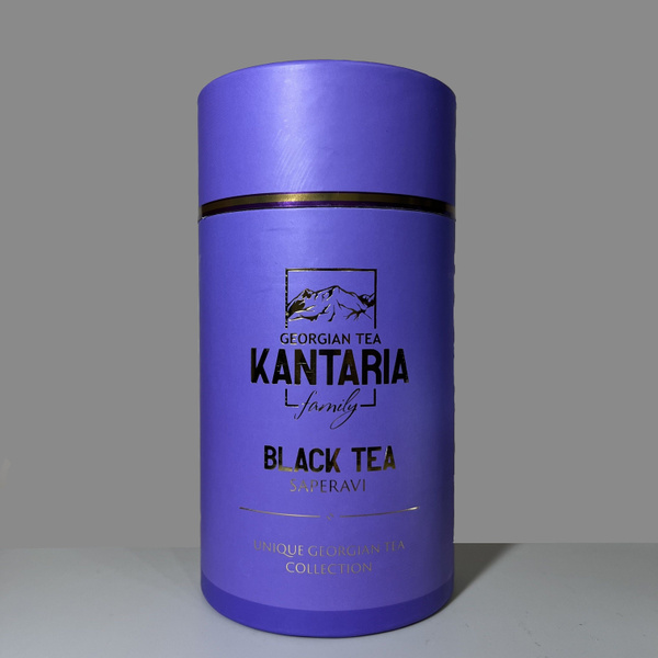 Грузинский черный чай Kantaria Saperavi / чай с сушеным виноградом, 100 ...