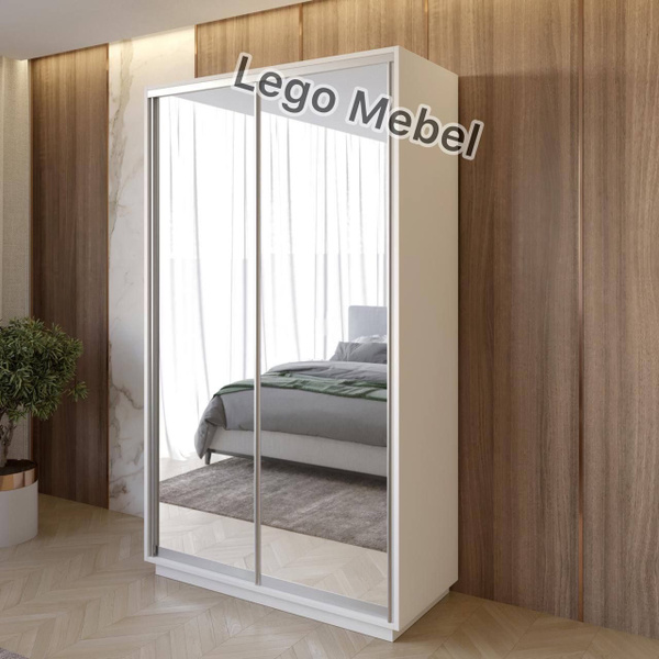 Шкаф-купе Шкаф купе Лего-Зеркальный, 140.01x45x240 см купить c ...